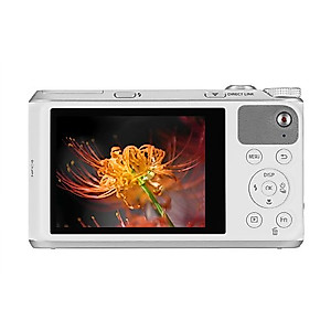 Samsung WB350F 16.3MP CMOS Smart WiFi & NFC Digital Camera with 21x Optical Zoom and 3.0" Touch Screen LCD and 1080p HD Video (White)