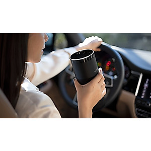 Ember Temperature Control Travel Mug 2, 12 oz, Black, 3-hr Battery Life - App Controlled Heated Coffee Travel Mug - Improved Design