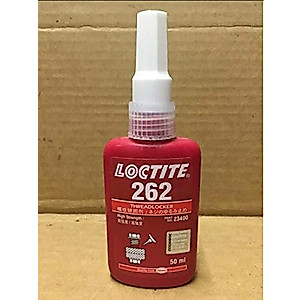 Genuine Henkel Loctite 262 High/Med Strength Torque Tension Threadlocker - 50 ML