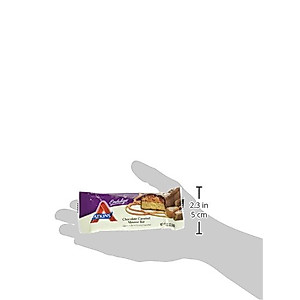 Atkins Endulge Chocolate Caramel Mousse Bar, Dessert Favorite, 1g Sugar, High in Fiber, 5 Count