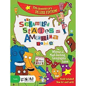 Gamewright The Scrambled States of America Game