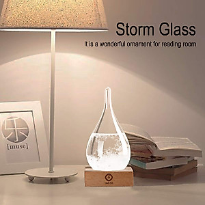 Storm Glass Weather Stations Water Drop Weather Predictor Creative Forecast Nordic Style Decorative Weather Glass