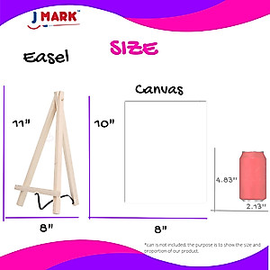 J MARK Kids Painting Set - All Inclusive Acrylic Paint Set for Kids - Safe Painting Supplies