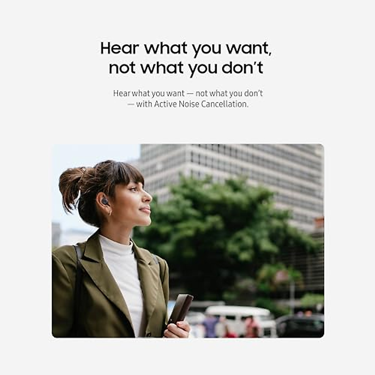 Samsung Galaxy Buds FE True Wireless Bluetooth Earbuds, Comfort and Secure in Ear Fit, Auto Switch Audio, Touch Control, Built-in Voice Assistant, White [US Version, 1Yr Manufacturer Warranty]