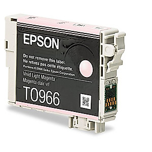 EPSON T096620 (LIGHT MAGENTA) INK CARTRIDGE IN RETAIL PACKAGING FOR USE IN STYLUS PHOTO R2880/(TYPE 96)