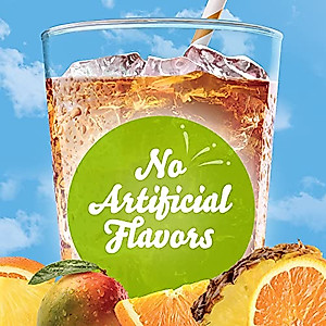 Crystal Light Sugar-Free Zero Calorie Liquid Water Enhancer with Caffeine - Tropical Paradise Punch Water Flavor Drink Mix (1.62 fl oz Bottle)