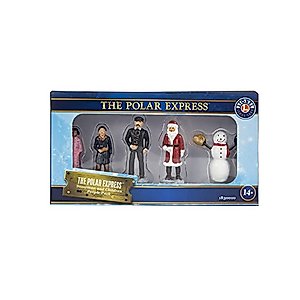 Lionel The Polar Express, Electric O Gauge Model Train Accessories, Snowman & Children Pack (1830010)