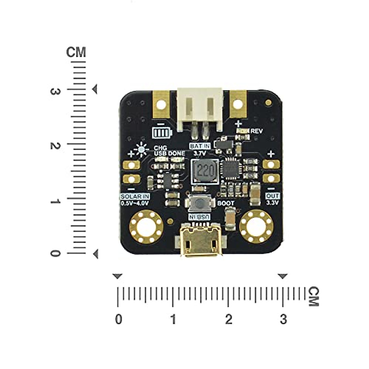 Solar Power Manager Micro (2V 160mA Solar Panel Included)