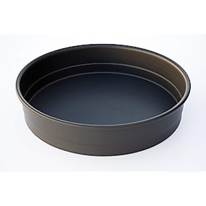 LloydPans Chicago Style 7x2.25 inch Deep Dish Pizza Pan, Pre-Seasoned PSTK, Self Stacking