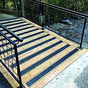 Gator Grip Traction Tape, Premium Grade 60 Grit Anti-Slip Adhesive Tape, Indoor/Outdoor, Great for Stairs, Docks, Boats & Ramps, Black, 12 inch x 60 ft, SG3112B