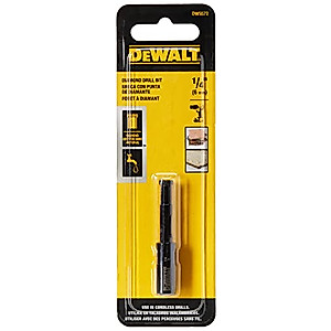 DEWALT Tile Drill Bit, Diamond Tip, 1/4-Inch (DW5572)