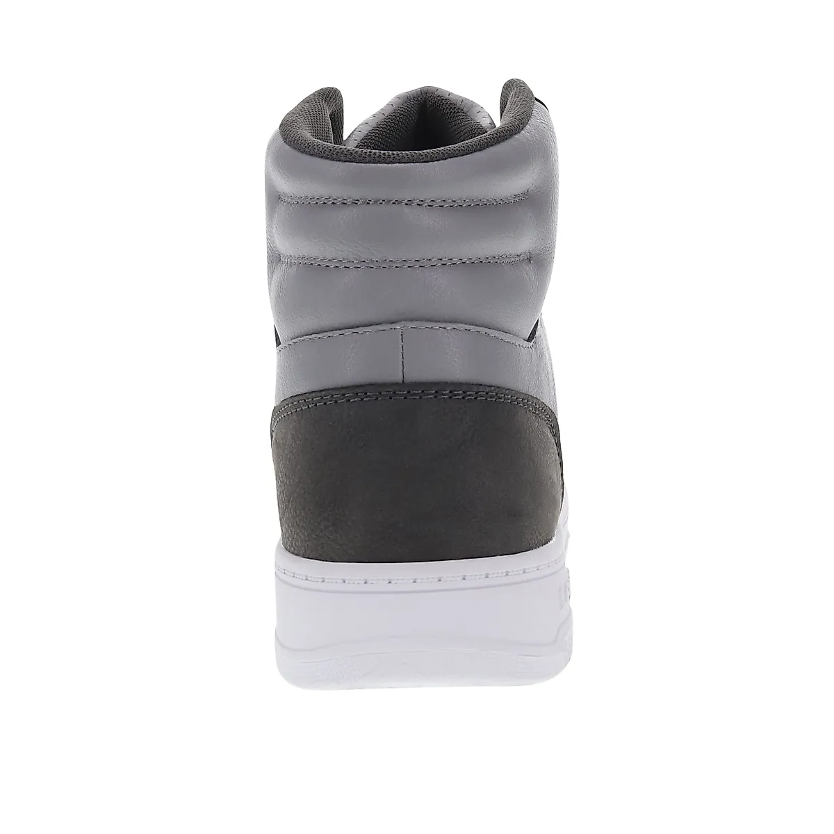 Levi's Mens Drive Hi Synthetic Leather Casual Hightop Sneaker Shoe, Grey/Charcoal, 12 M