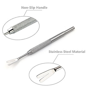 Tick Remover Tool Kit - Stainless Steel Tick Remover + Tweezers for Pets Dog Cat and Humans with Storage Box