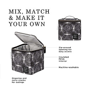 Petunia Pickle Bottom Baby Cooler Bag | Perfect for Baby Bottles and Snacks | Insulated & Reusable Bottle Cooler and Baby Holder | Stardust