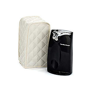 Covermates Keepsakes – Can Opener Cover – Dust Protection - Stain Resistant - Washable – Appliance Cover-Cream