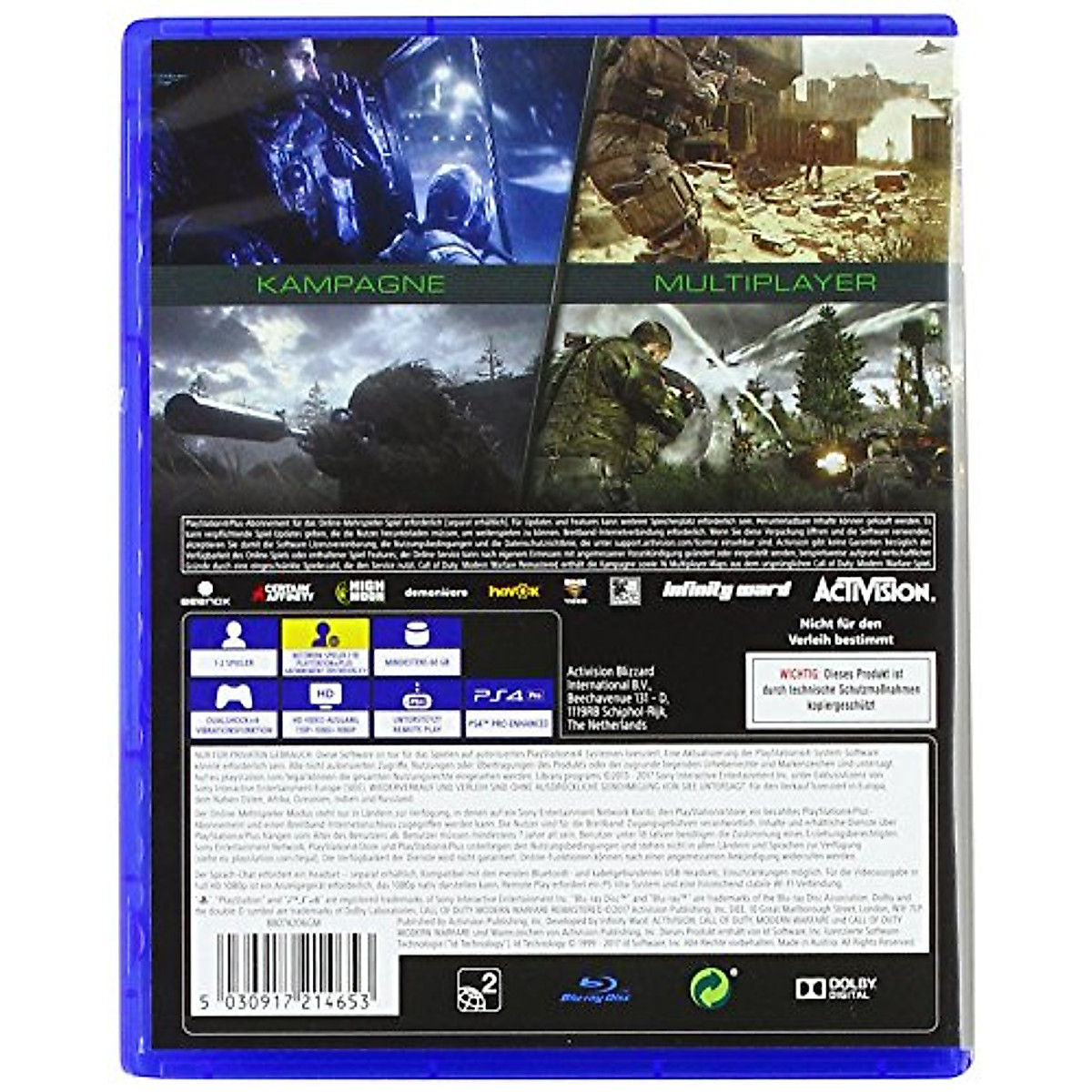 Call of Duty: Modern Warfare Remastered - [PlayStation 4]