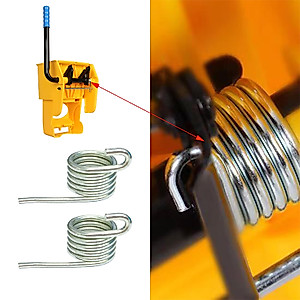 Water Press Spring Replacement,Side-Press Wringer Torsion Springs for Commercial Mop Bucket Stainless Steel Mop Storage Pail Spring,Heavy Duty Combo Business Mopping Buckets Accessories (2 Piece)