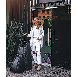 Db Journey The Hugger Roller Bag | Black Out | 90L | Lightweight & Super Sturdy, Hook-Up System Compatible