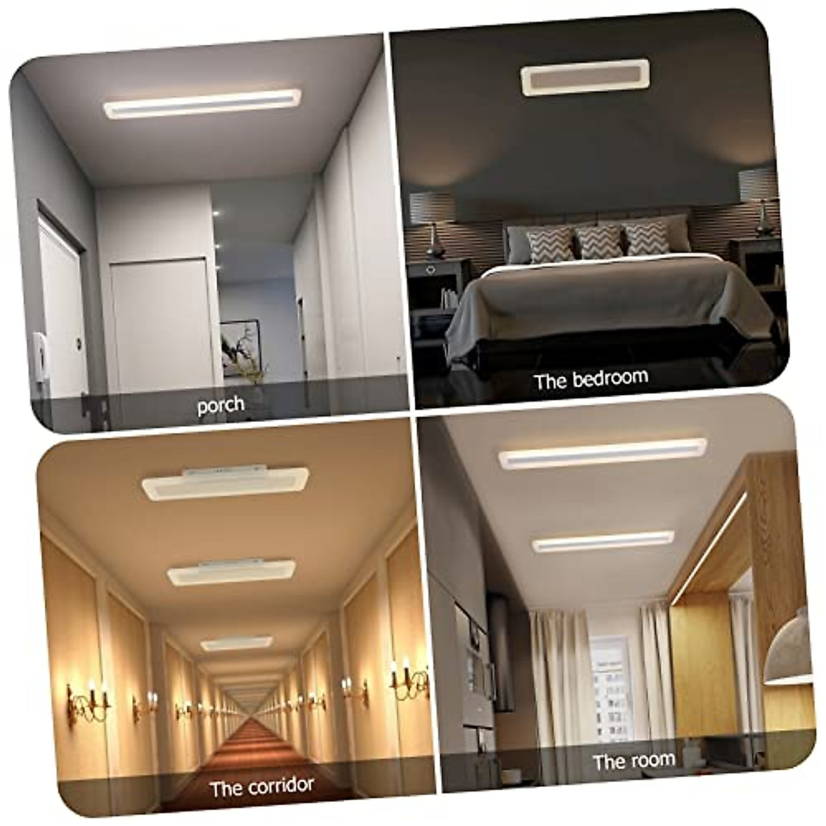 Uonlytech Acrylic Aisle Light Outdoor Wall Lantern LED Wall Lights LED Light LED Ceiling Light Outdoor Sconces Wall Lighting LED Outdoor Wall Lights Bedroom Light Hallway Light Ceiling Lamp