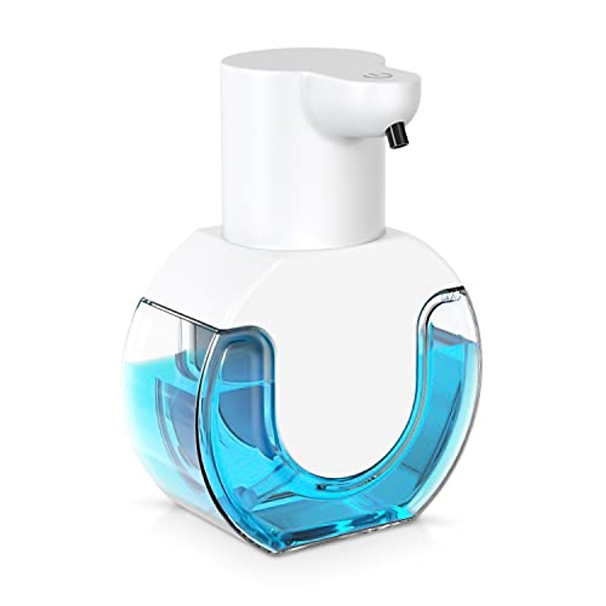 Automatic Foaming Soap Dispenser by OTLS, 4 Level Adjustable Foaming Hand Soap Dispenser, 420ml Automatic Soap Dispenser Touchless, USB-C Port, 2 Hooks for Wall Mount