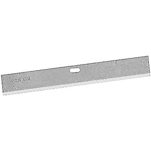 QEP 62909Q 8" Adjustable Razor Floor Stripper & Warner 4" Big Blade Scraper Replacement Blades, Card of 5, 695
