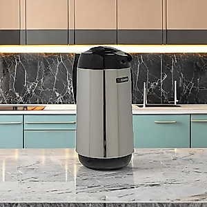 Zojirushi Thermal Serve Carafe, Made in Japan, 1.0 Liter, Polished Stainless Steel
