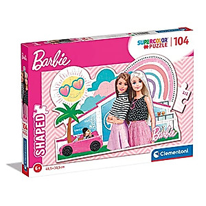 Clementoni Children's Puzzles, Barbie 104 Pieces Puzzle, 6-8 years - 27163