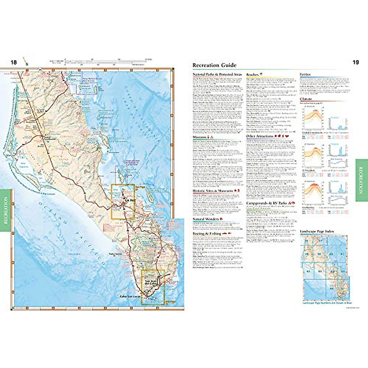 Baja California Road and Recreation Atlas - 2nd Edition, 2024 (Benchmark)