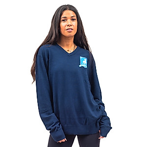 Ripple Junction Ted Lasso Coach AFC Richmond Sweater Costume Long-Sleeve Sweatshirts for Cosplay & Halloween Blue