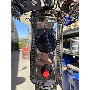 Hampton Bay 48000 Btu Stainless Steel Patio Heater