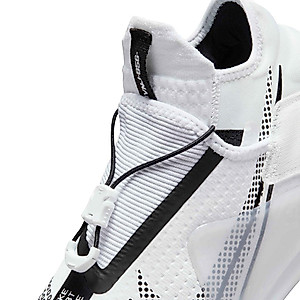 Nike Force Zoom Trout 7 Metal Cleats White | Silver Size 9.5