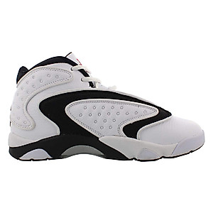 Jordan Air OG Womens Shoes Size 8.5, Color: White/University Red/Black