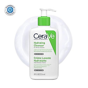 CeraVe Hydrating Cleanser | 236ml/8oz | Daily Face & Body Wash for Normal to Dry Skin
