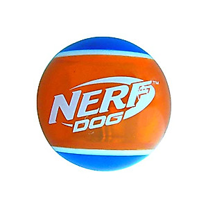 Nerf Dog 2 inch TPR Squeak Tennis Ball 2-Pack