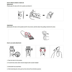 Voguers Tokky VG202N Electric Rechargeable Trimmer Downy Hair Fuzz Grooming
