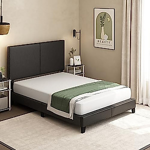 Furinno Tidur Cooling Gel Memory Foam Mattress, 8 Inch, Full, White