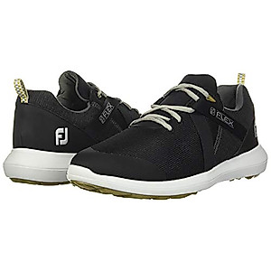 FootJoy Men's FJ Flex Previous Season Style Golf Shoes Black 7.5 XW US