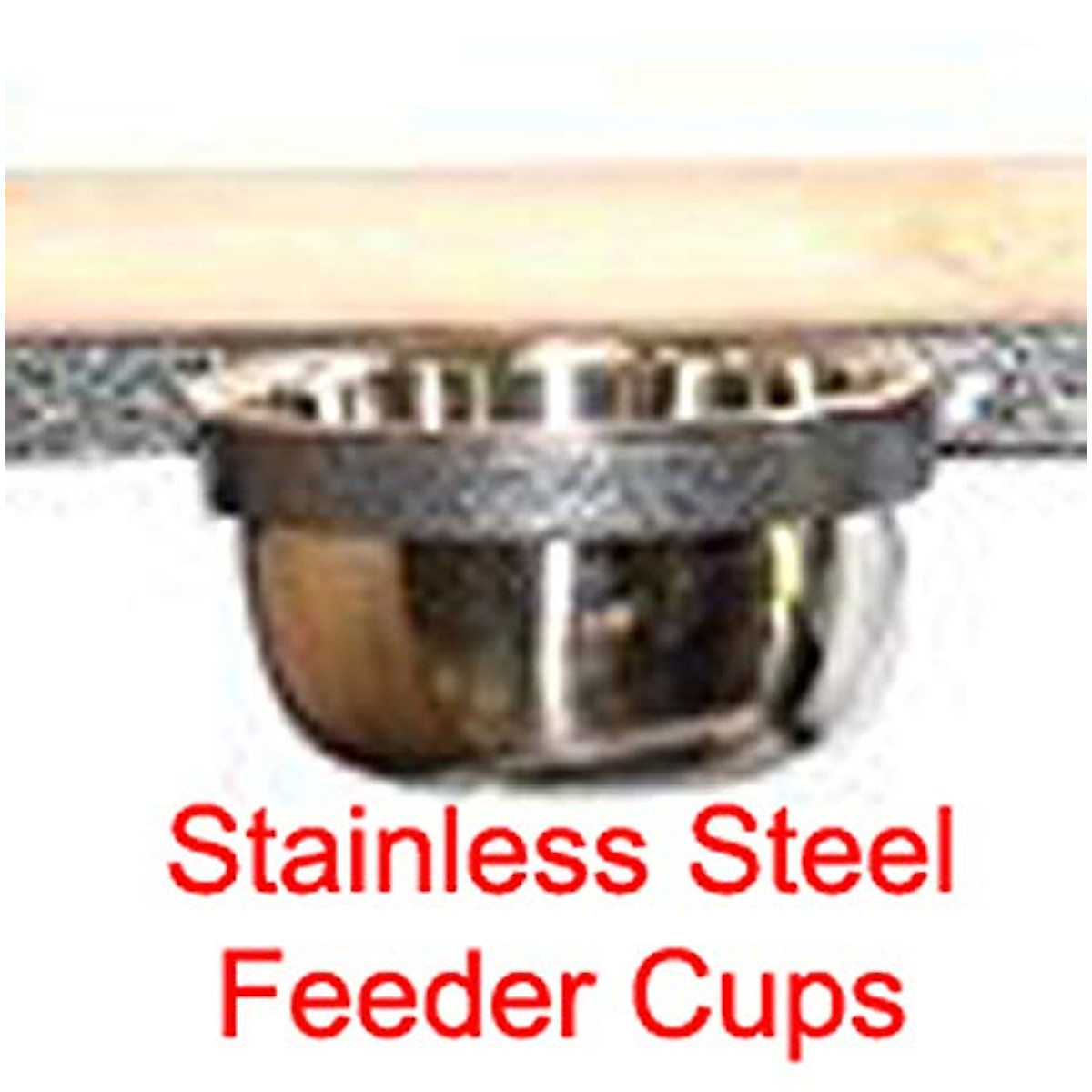 72" Large Elegant and Sturdy Wrought Iron Hangout Bird Play Stand Play Ground Stainless Steel Pan with Metal Toy Hook