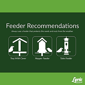 Lyric Fine Tunes Wild Bird Seed - No Waste Bird Food Mix - Attracts Bluebirds, Finches, Chickadees & More - 5 lb bag