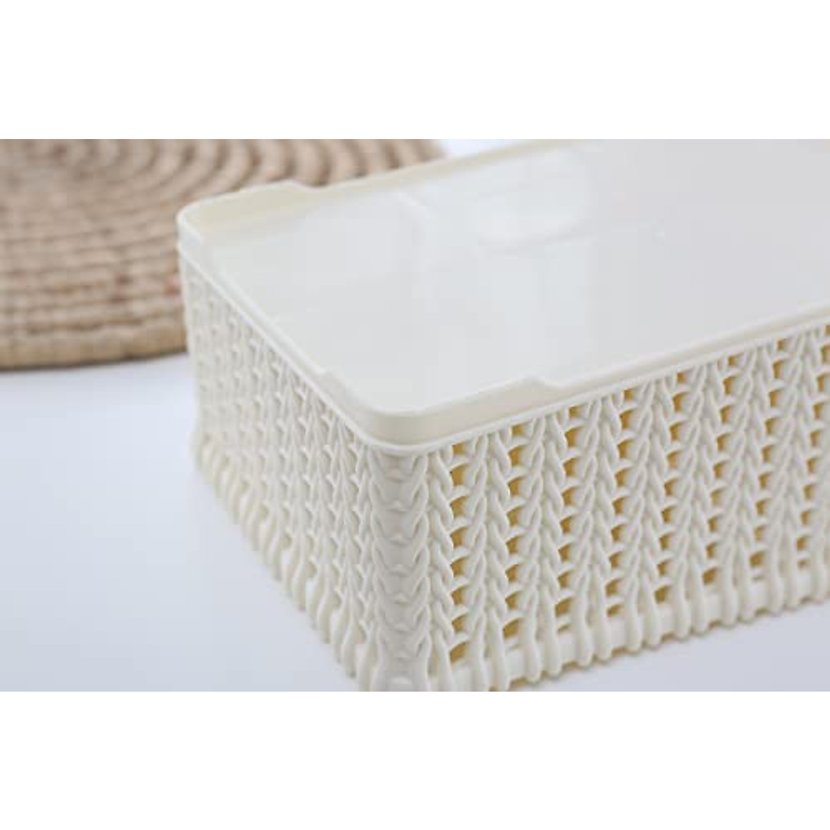 Multi-Purpose Storage Organizer | Office, Living Room, Bathroom Organizer | Holds Stationary, Vitamins, Supplements, Makeup | Large Capacity | Home Organization (Grey)