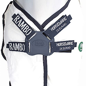 Horseware Ireland Rambo Natura Summer Sheet White/Navy 81