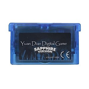Pokeon Game Card GBA Series ENG OR ESP Language Advance Classic Game Collection Video Game Cartridge Console Card NDSL GB GBC GBM GBA SP-SAPPHIRE ESPANOL
