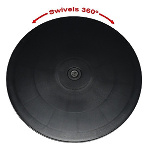 eoocvt 8 Inch Heavy Duty Rotating Swivel Steel Ball Bearings Stand for Monitor TV Turntable Lazy Susan