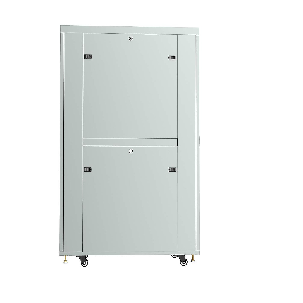 42U Server Rack Cabinet Gray 35" Deep IT Data Network Enclosure/Free Accessories !!!