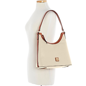 Dooney & Bourke Handbag, Pebble Grain Hobo Shoulder Bag - White