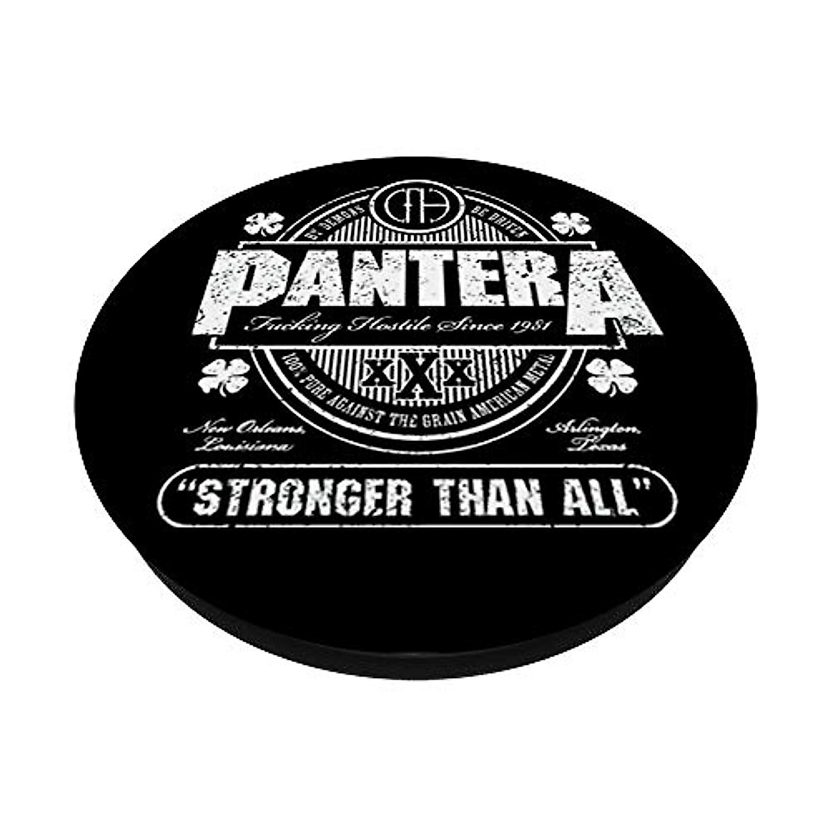 Pantera Official Stronger Than All Beer Mat PopSockets PopGrip: Swappable Grip for Phones & Tablets