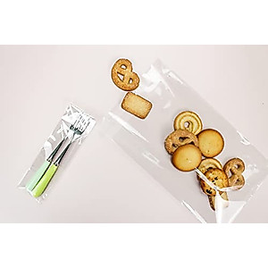 200ct - 6x9 Self Sealing OPP Cello Bags, 1.4 Mils Thick, Adhesive Strip, Safe For Baked Treats, Party Souvenirs, Documents & More