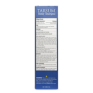 Tarsum Extra Strength Psoriasis Shampoo - Coal Tar Shampoo and Conditioner for Scalp Psoriasis, Seborrheic Dermatitis, Severe Dandruff, & Eczema - Exfoliating Relief for Flaky, & Itchy Scalp (4 oz)
