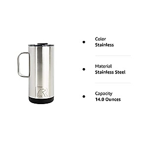RTIC Travel Coffee Cup (16 oz), Stainless