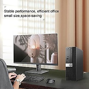 Dell OptiPlex 7060 Windows 11 Pro Desktop Computer SFF, Intel 8th Gen i5-8500 Hexa Core,32GB DDR4 Ram 512GB NVMe M.2 SSD, AX210 Built-in WIFI 6E & Bluetooth 5.2,New Wireless Keyboard & Mouse (Renewed)